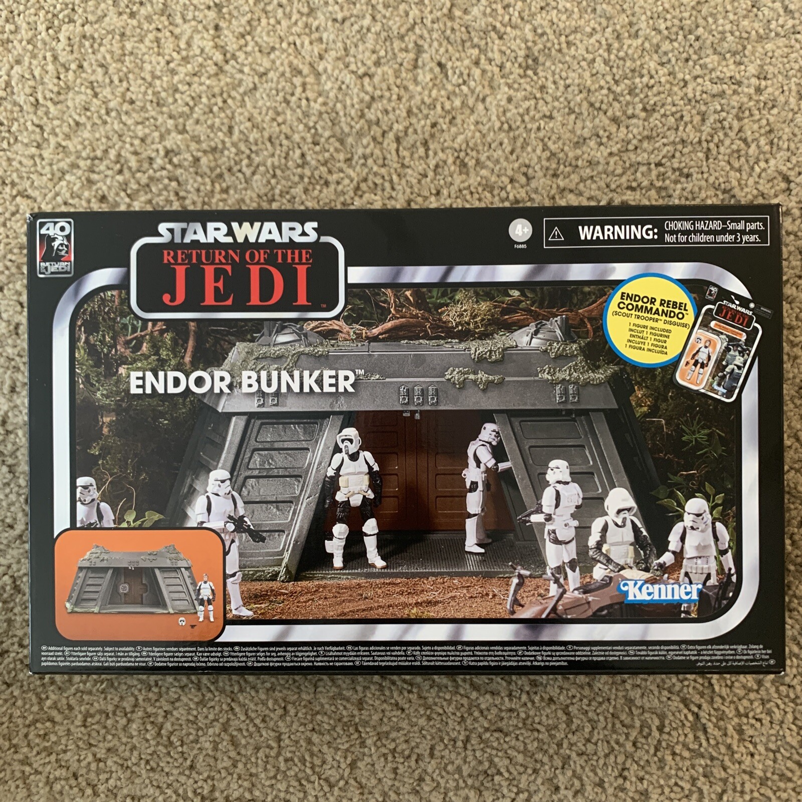 Star Wars The Vintage Collection ROTJ Endor Bunker w/VC272 Included by ...