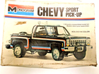 1977 Monogram- Chevy Sport Pick-Up Truck model Kit 1/24 Open | eBay