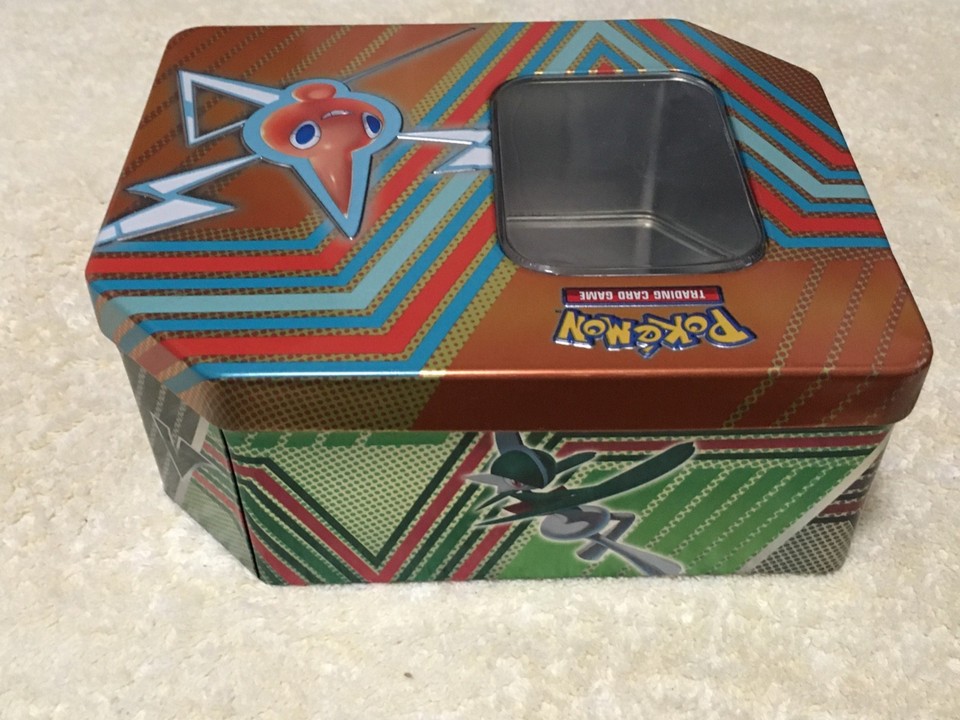 Pokémon TCG Collectible Mini Tins with Coins Empty Lot 3 & Large Tin | eBay