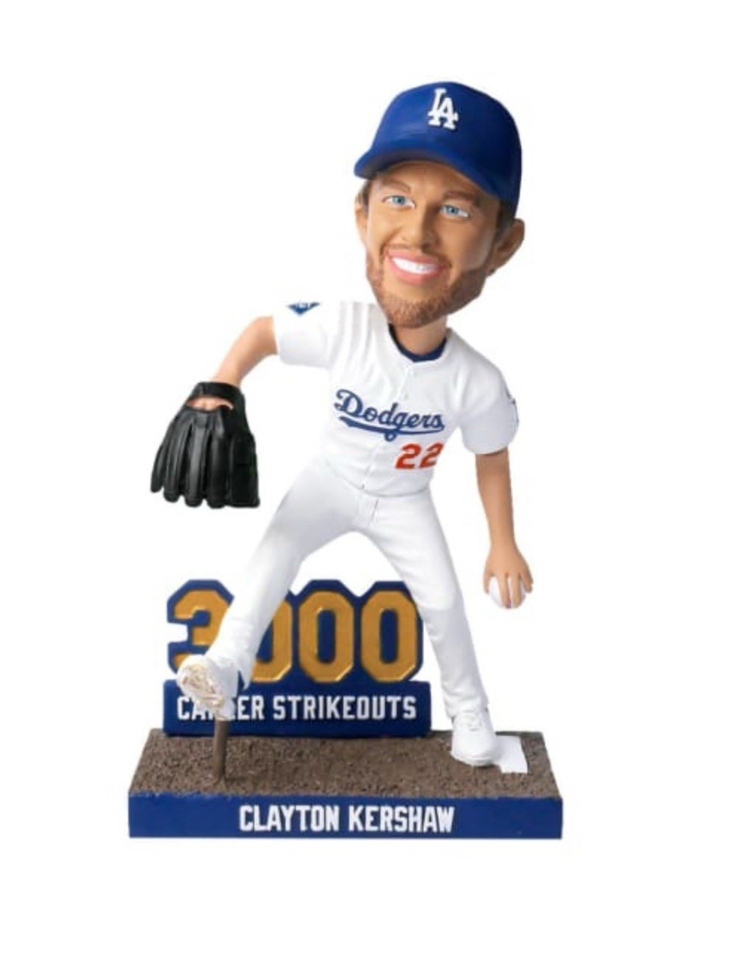 NEW in BOX Clayton Kershaw 3000 Strikeouts LA Dodgers SGA 2025 ...