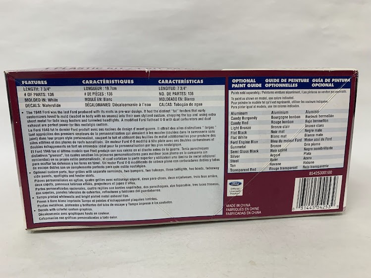 Revell 48 Ford Custom Coupe Ford Chopped Top Revell 1/25 * Rat Hot Rod ...