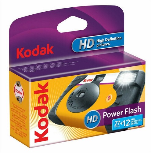 Buy Kodak Power Flash HD 800 ISO 39exp 35mm Disposable Single Use Film ...