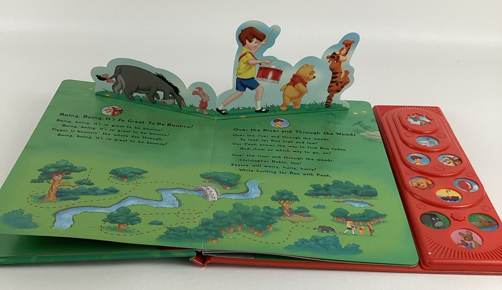 Disney Winnie Pooh Pop Up Songbook Play A Song Where Are You Roo Book ...
