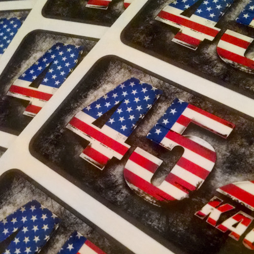 Trump 45 2 Term Hard Hat stickers president election vote America 2020 ...