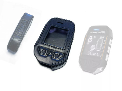 Leather Case for Compustar Prime T11 Compustar RF-P2WT11-SS remote ...