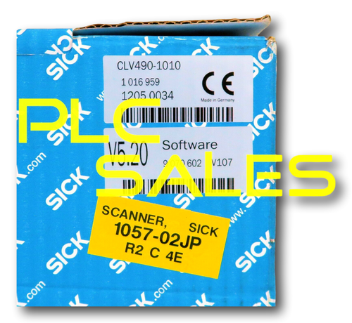 SICK CLV490-1010 | Barcode Scanner with v5.20 Software *NEW* | eBay