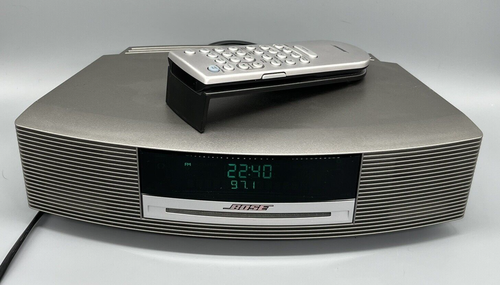 Bose Wave Music System AM/FM Clock Radio CD Player Graphite Gray AWRCC1 ...