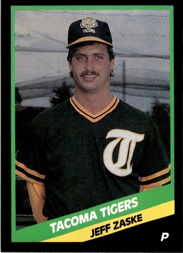 1988 CMC Tacoma Tigers Jeff Zaske Tacoma Tigers #6 | eBay