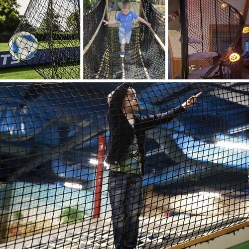 Climbing Cargo Net for Kids Outdoor Balcony Safety Playground 4.9ft x 9 ...