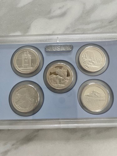 2010 America the Beautiful Quarters Proof Set Storage Antique Modern ...