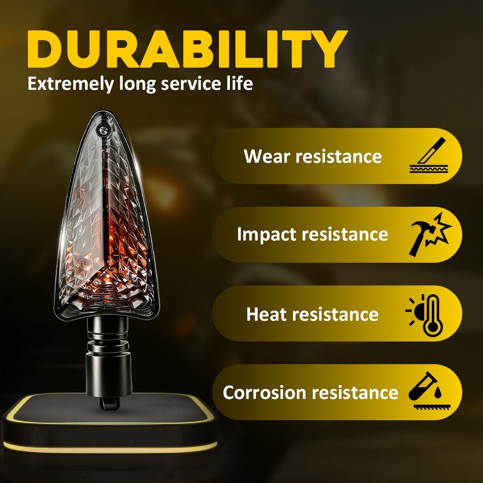 Motorcycle Turn Signal Indicator Lights For Triumph Tiger 1050 2006 ...
