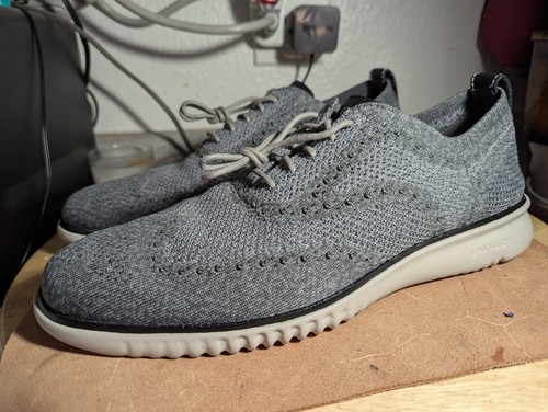 Cole Haan Original Grand Knitlite Men's Wingtip Oxfords Shoes Size 10.5 ...