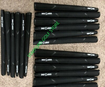 Grip One Arthritic Golf Club Swing Grips Oversize 3/64″ 58R Core Black ...