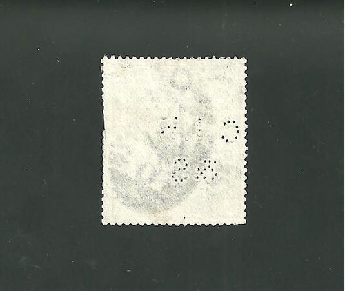 1883 Great Britain England Scott #96 Used Perforated Heavy Cancel ...