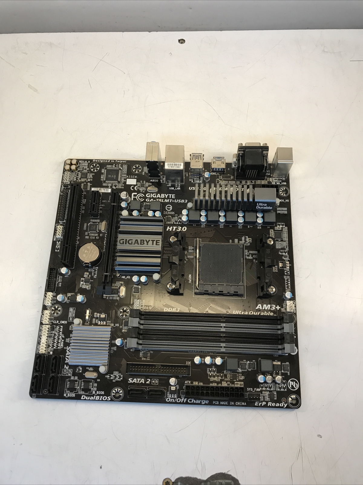 Gigabyte GA-78LMT-USB3 AMD 760G SATAIII USB 3.0 AM3+ micro ATX ...