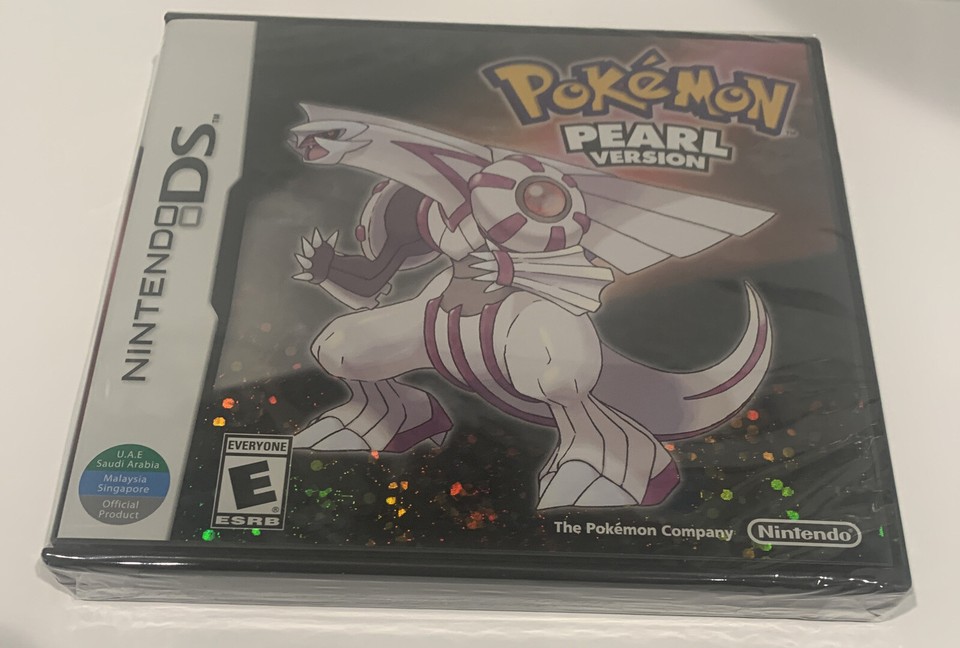 Pokemon Pearl Version Nintendo DS Official Nintendo Seal New Sealed ...