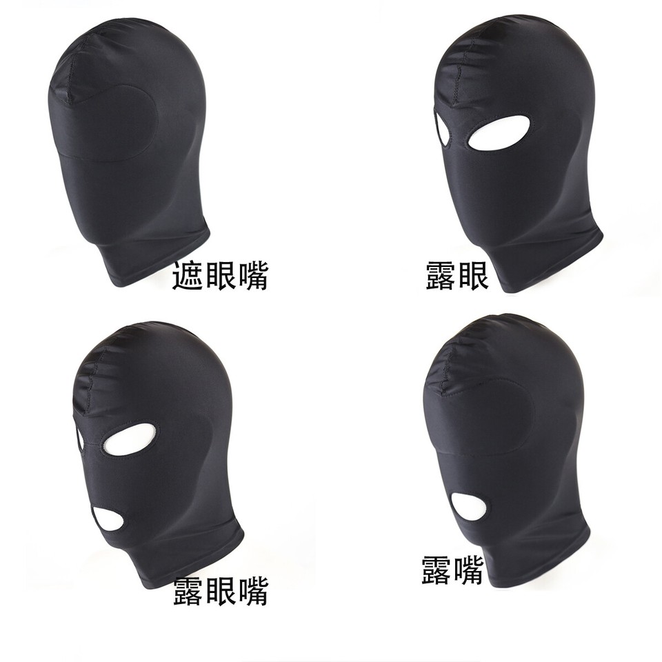 Gimp Head Harness Lockable Riding Hood Mouth Gag Mask Bondage for ...