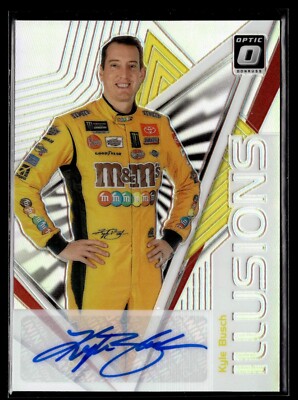 2020 Panini Donruss Racing Optic #IL1 Kyle Busch /99 autograph auto | eBay