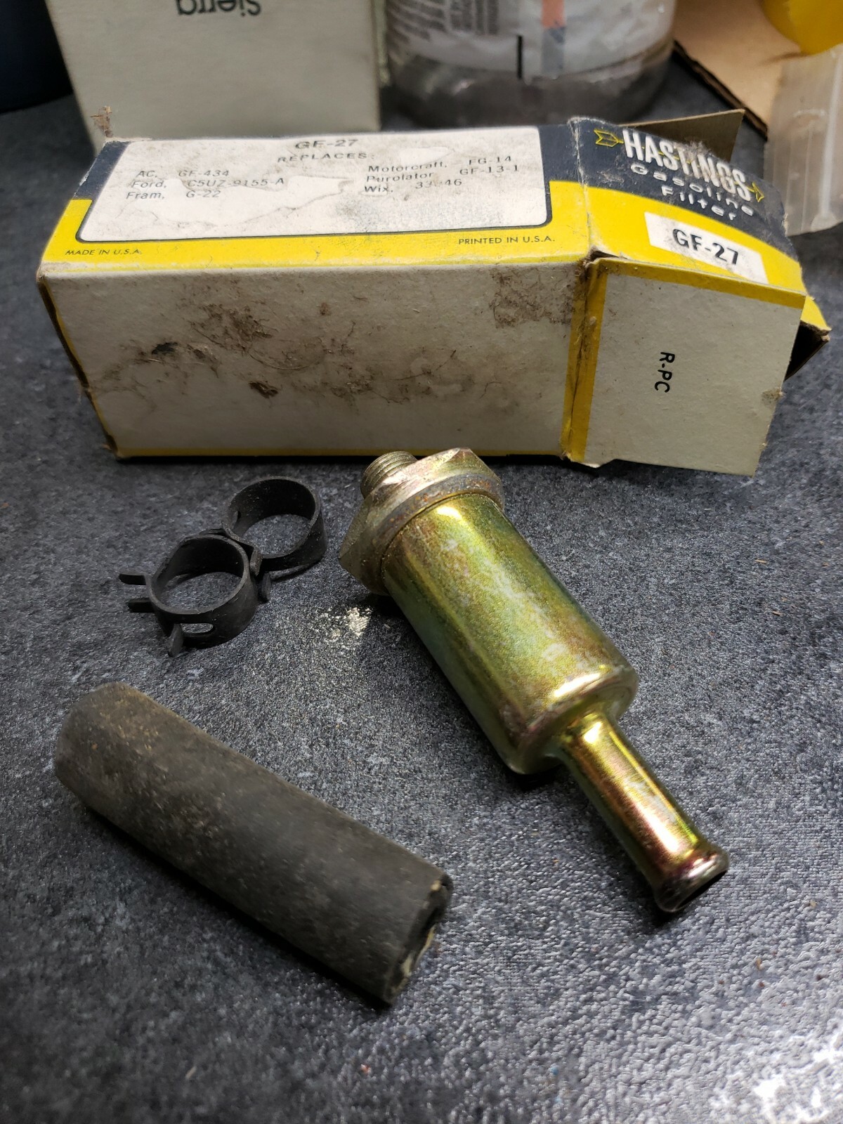 HASTINGS GF197 - Fuel filter cross reference