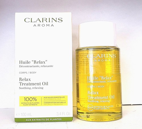 Clarins Body Treatment Oil Relax 100ml/3.4oz New 3666057031137| eBay