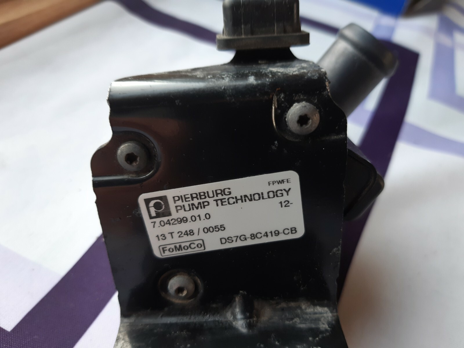 15-19 FORD KUGA MONDEO FOCUS 1.5 ECOBOOST PETROL WATER PUMP DS7G-8C419 ...