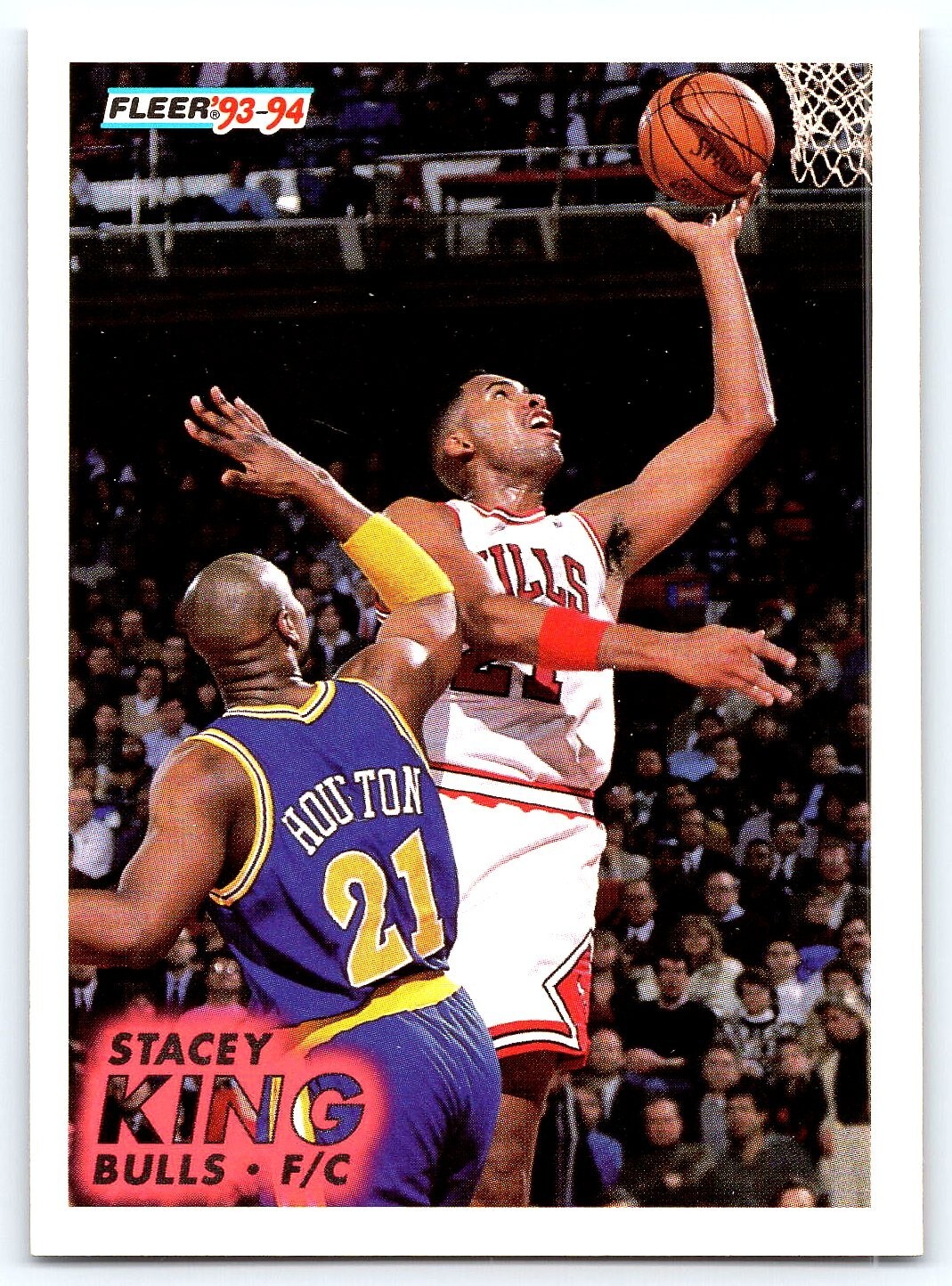 1993-94 Fleer Basketball - #29 Stacey King Chicago Bulls | eBay