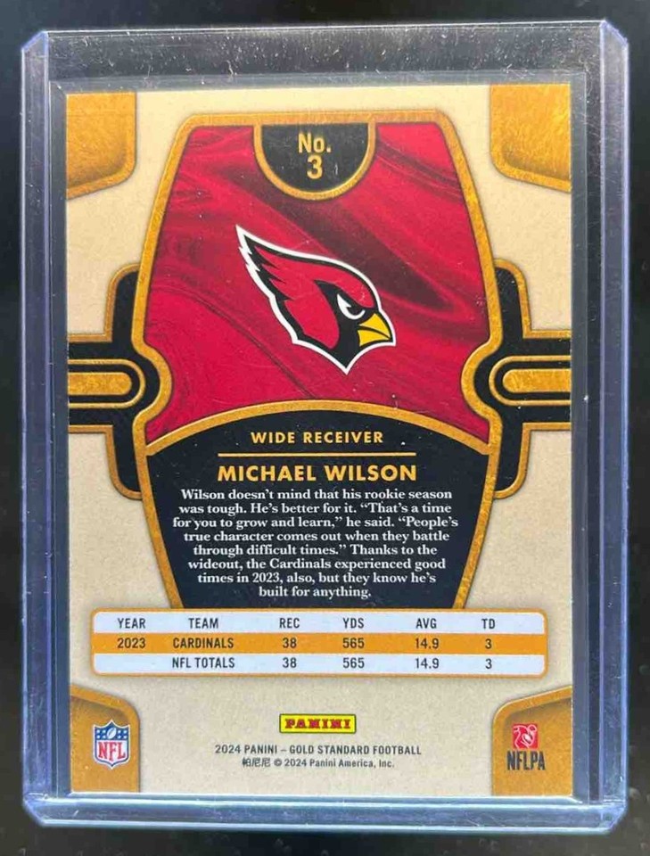 2024 Panini Gold Standard Michael Wilson Rose #2/24 Cardinals | eBay
