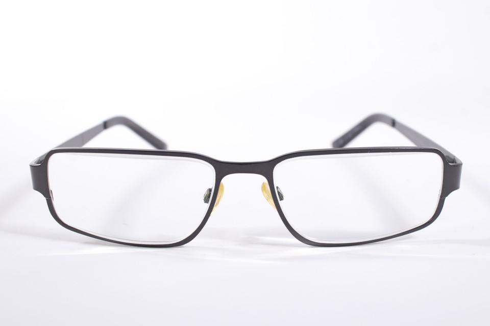 Fat Face Eyeglasses Slickrock Men Black Full Rim Metal Eyewear Glasses ...