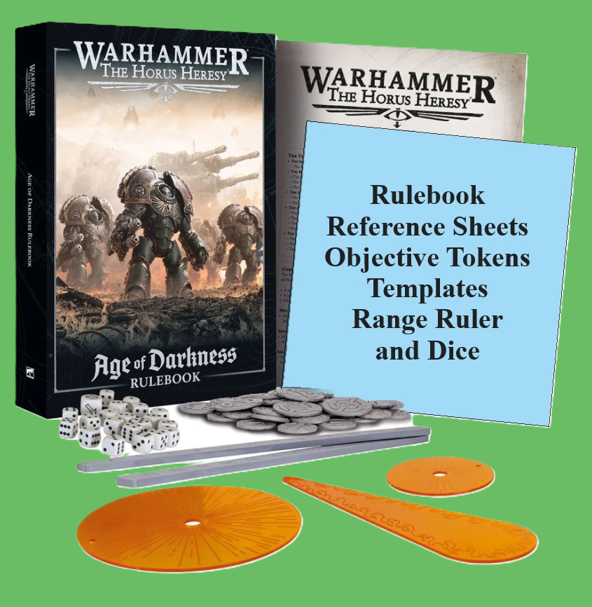 Warhammer Horus Heresy Rulebook 3rd Edition HC w/Dice& Markers NEW | eBay