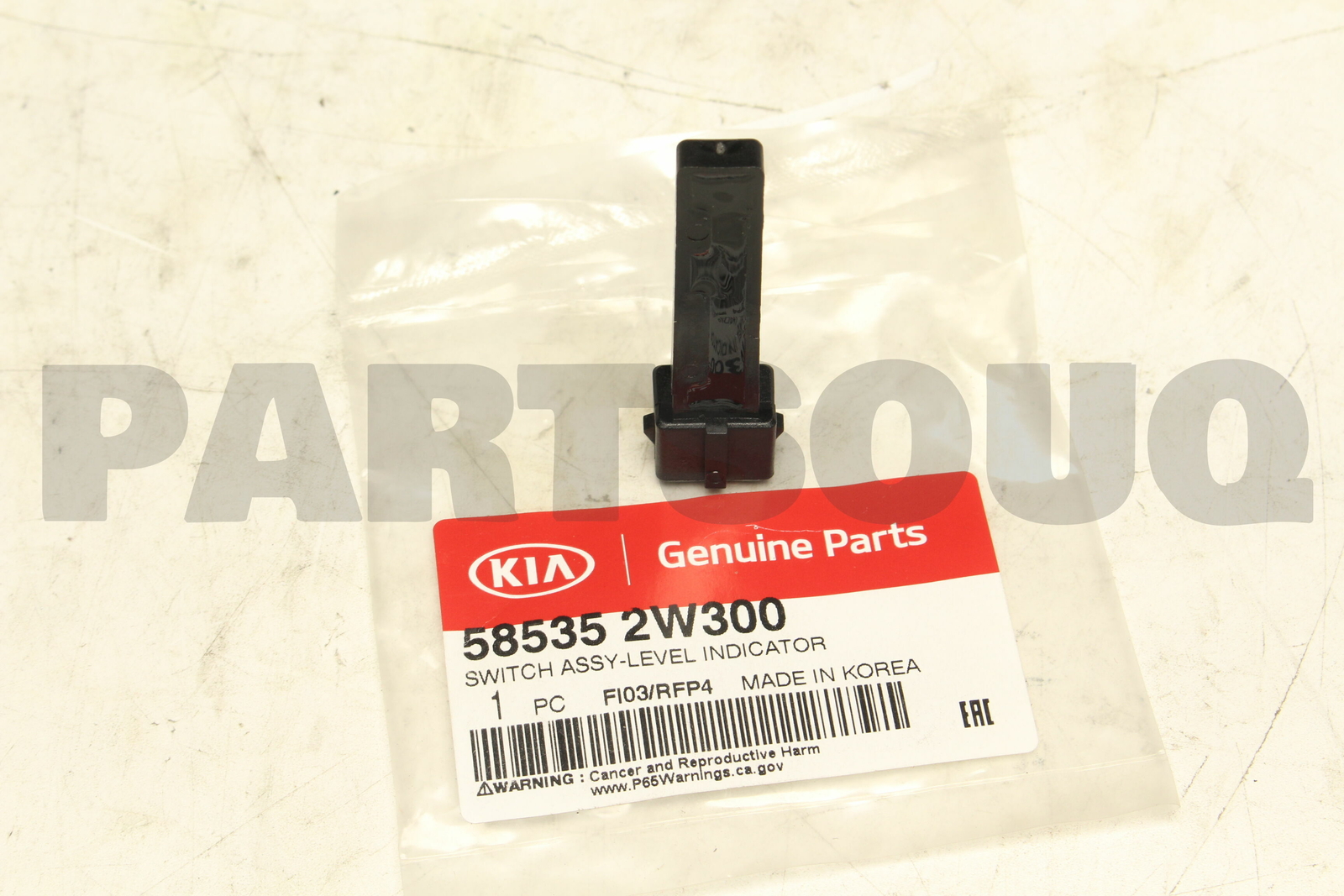 585352W300 Genuine Hyundai / KIA SWITCH ASSY-LEVEL INDICATOR | eBay