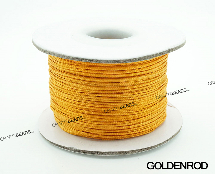 0.8mm Chinese Knot Nylon Cord Shamballa Macrame Beading Kumihimo String ...