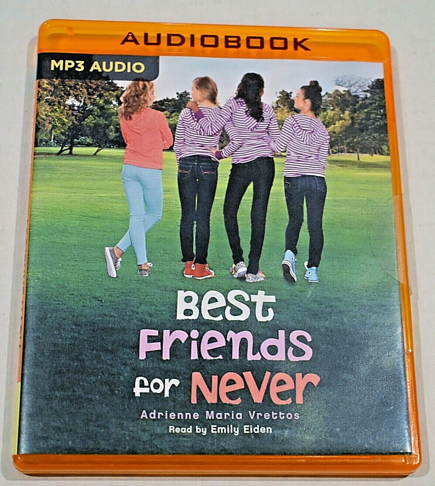 Best Friends for Never by Adrienne Maria Vrettos (2017, CD MP3 ...