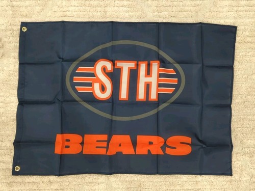 Chicago Bears Season Ticket Holder STH Flag with Grommets BRAND NEW | eBay