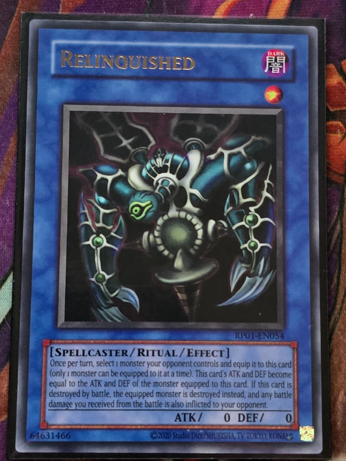 Yugioh - Relinquished RP01-EN054 Ultra Rare Retro Pack 2020 Reprint | eBay