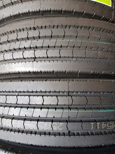 (8-TIRES) 11R24.5 STEER ALL POSITION Tires NEW ROAD CREW 366 TIRES 16 ...