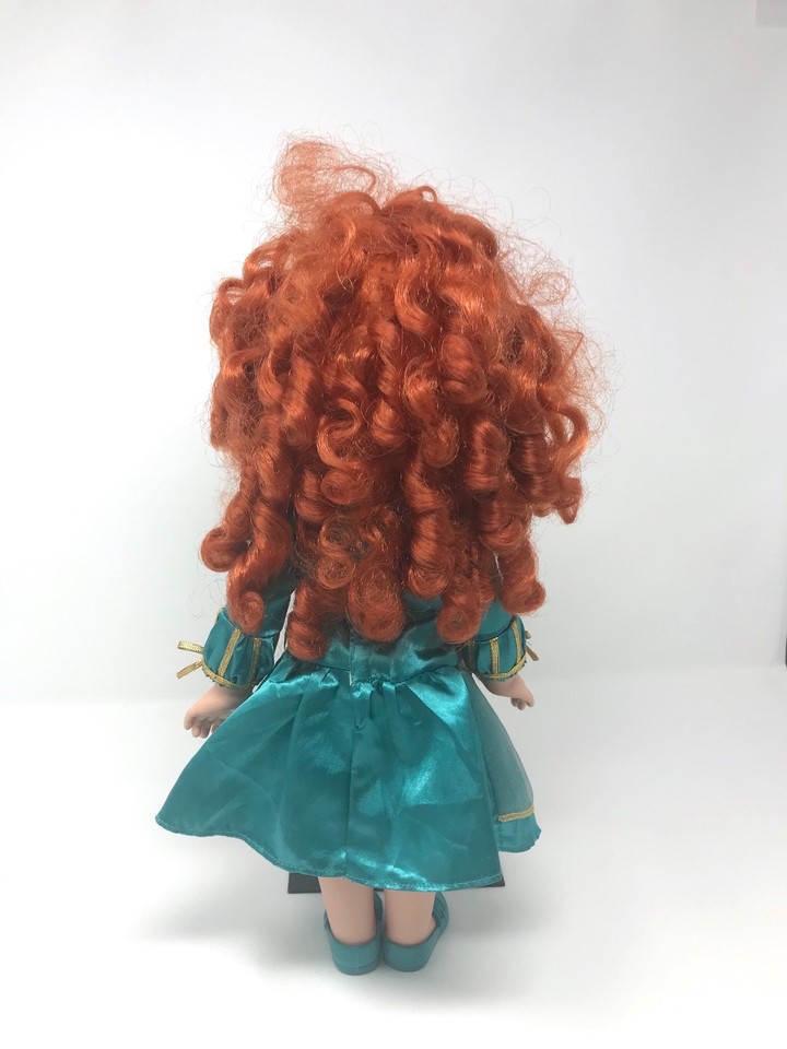 Disney Store MERIDA 16" Toddler Doll Brave movie princess play dress up ...
