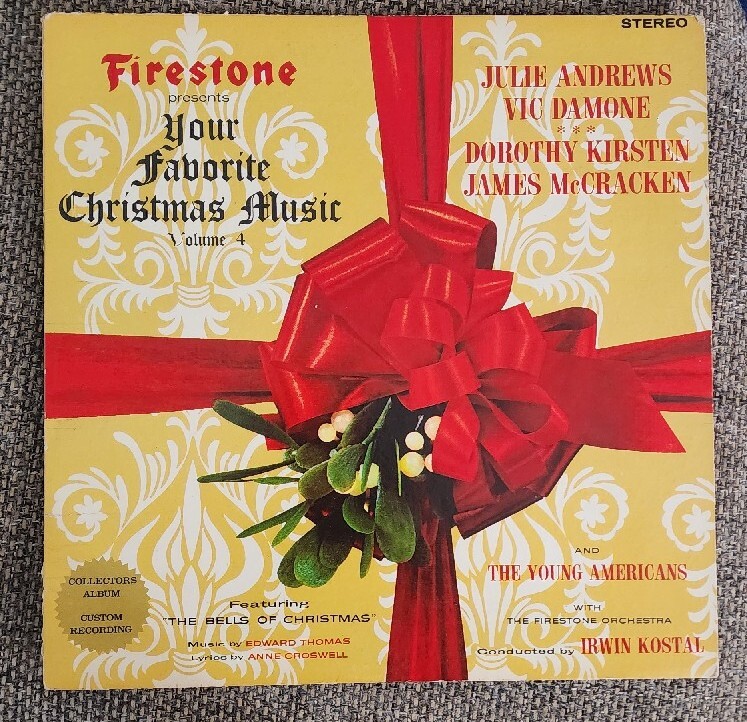 Your Christmas Favorites Volume 4 Firestone Vinyl LP Album Record SLP ...