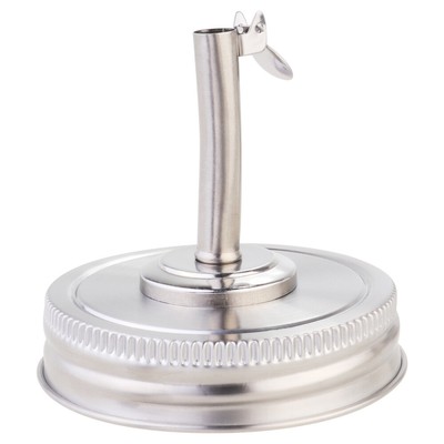Oil Pour Spout Dispenser Oil Pour Lid Narrow-Neck Jar Lid Oil Spout ...