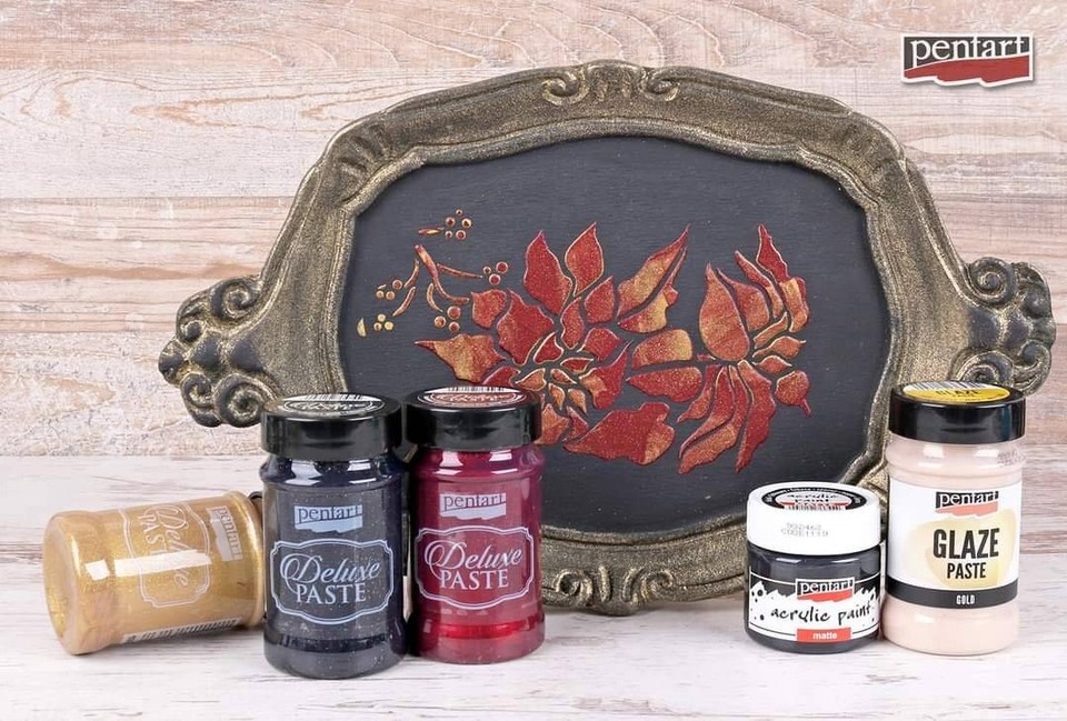 Gold | Crystal Paste 100ml | Pentart | Glitter Paint Paste | eBay