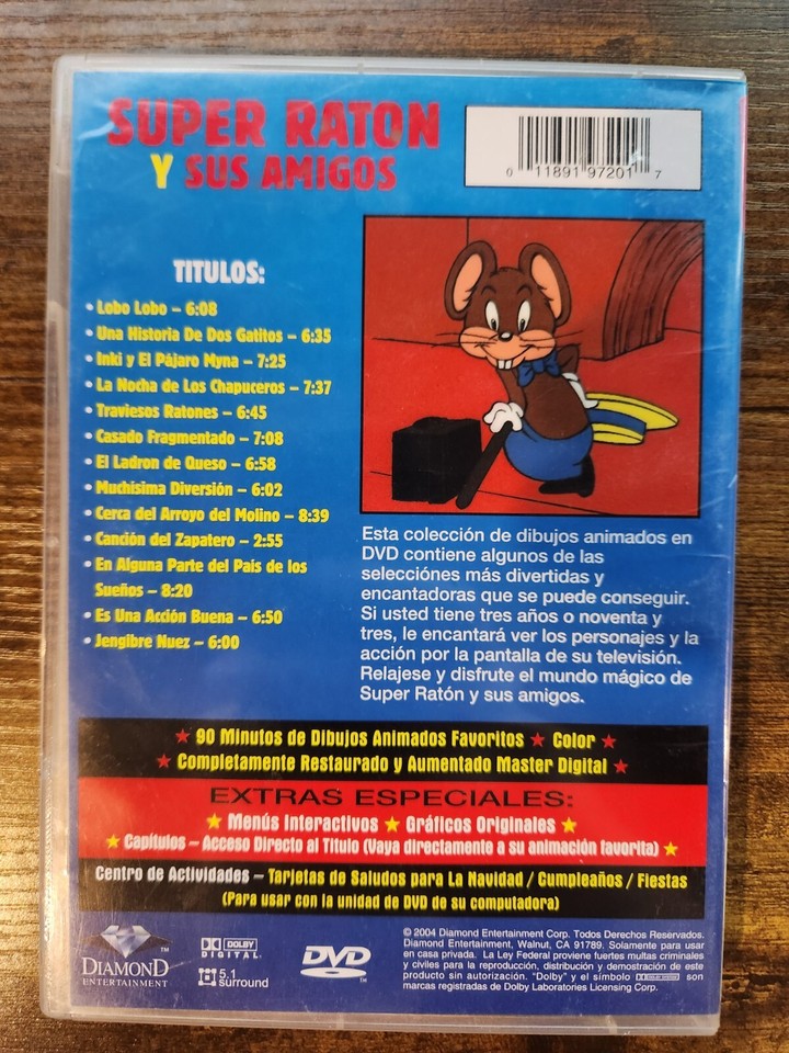 Super Raton Y Sus Amigos - DVD - GOOD | eBay