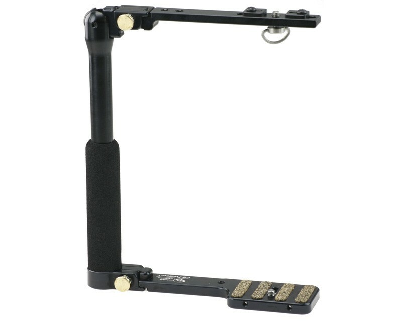 Custom Brackets CB Folding-T Camera Flash Bracket | eBay