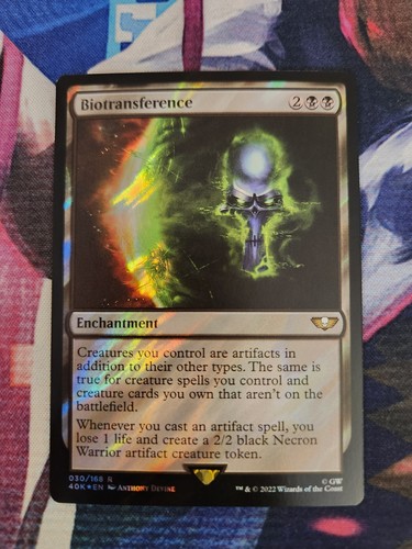 MTG - Warhammer 40K - Biotransference (Surge Foil) NM | eBay