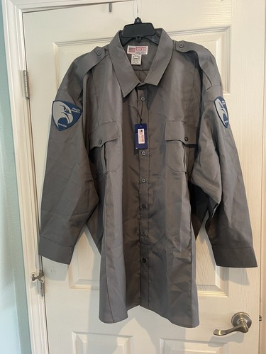 Paragon Private Security Uniform Shirt Size 22-221/2 36/37 Long Sleeve ...