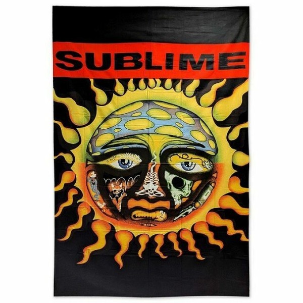 Sublime Sun Logo 60in X 90in Tapestry for sale online | eBay