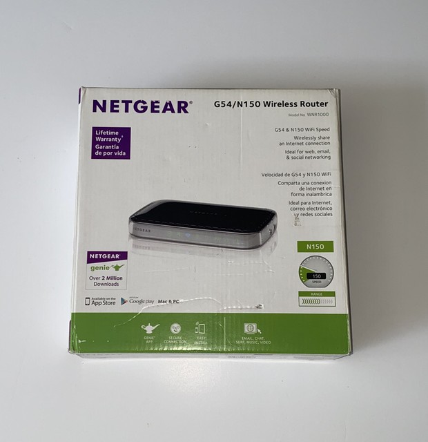 Netgear N150 150 Mbps 4-Port 10/100 Wireless N Router (WNR1000) for ...