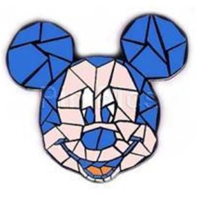 MICKEY MOUSE HEAD FACE MOSAIC Character SERIES OLDER Disney PIN 5958 | eBay