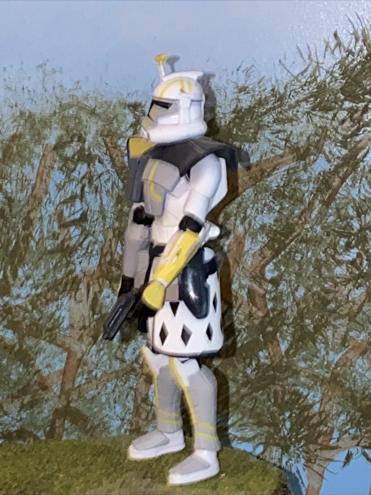 Star Wars The Clone Wars ARC Trooper Commander Blitz Hasbro Rare Action ...