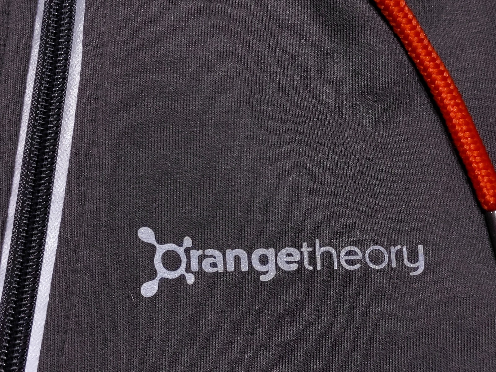 Orangetheory Fitness Women's Full Zip Jacket Hoodie Gray XL ~ New | eBay