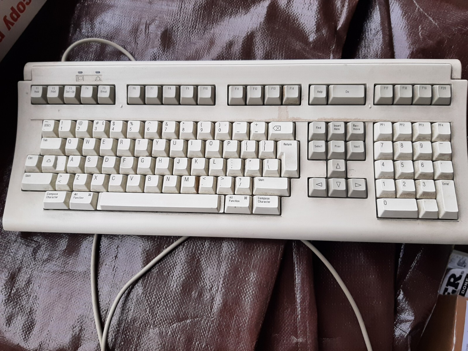 Digital DEC LK411-AA PS2 PS/2 108-Key Vintage Wired Terminal Computer ...