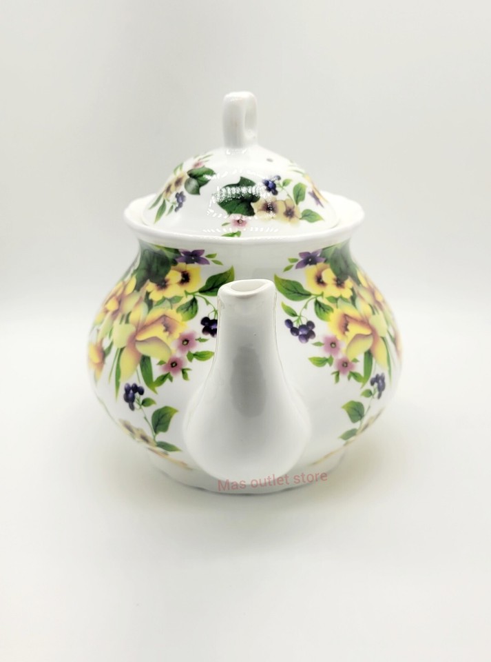 Summer Garden Teapot | eBay